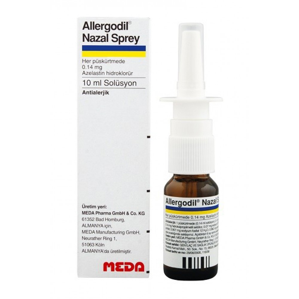 Allergodil nasal spray 10 ml - buy Allergodil