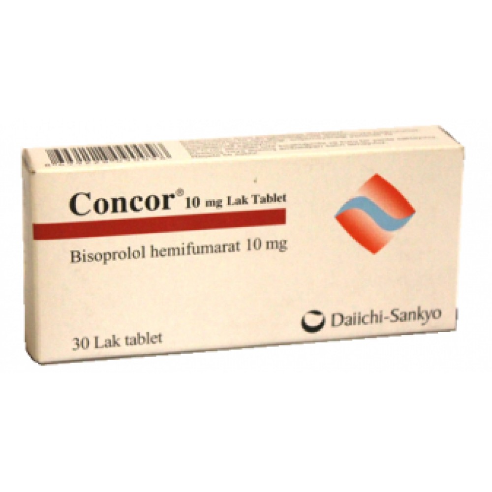 Concor 10mg 30 tabs - Connor Set
