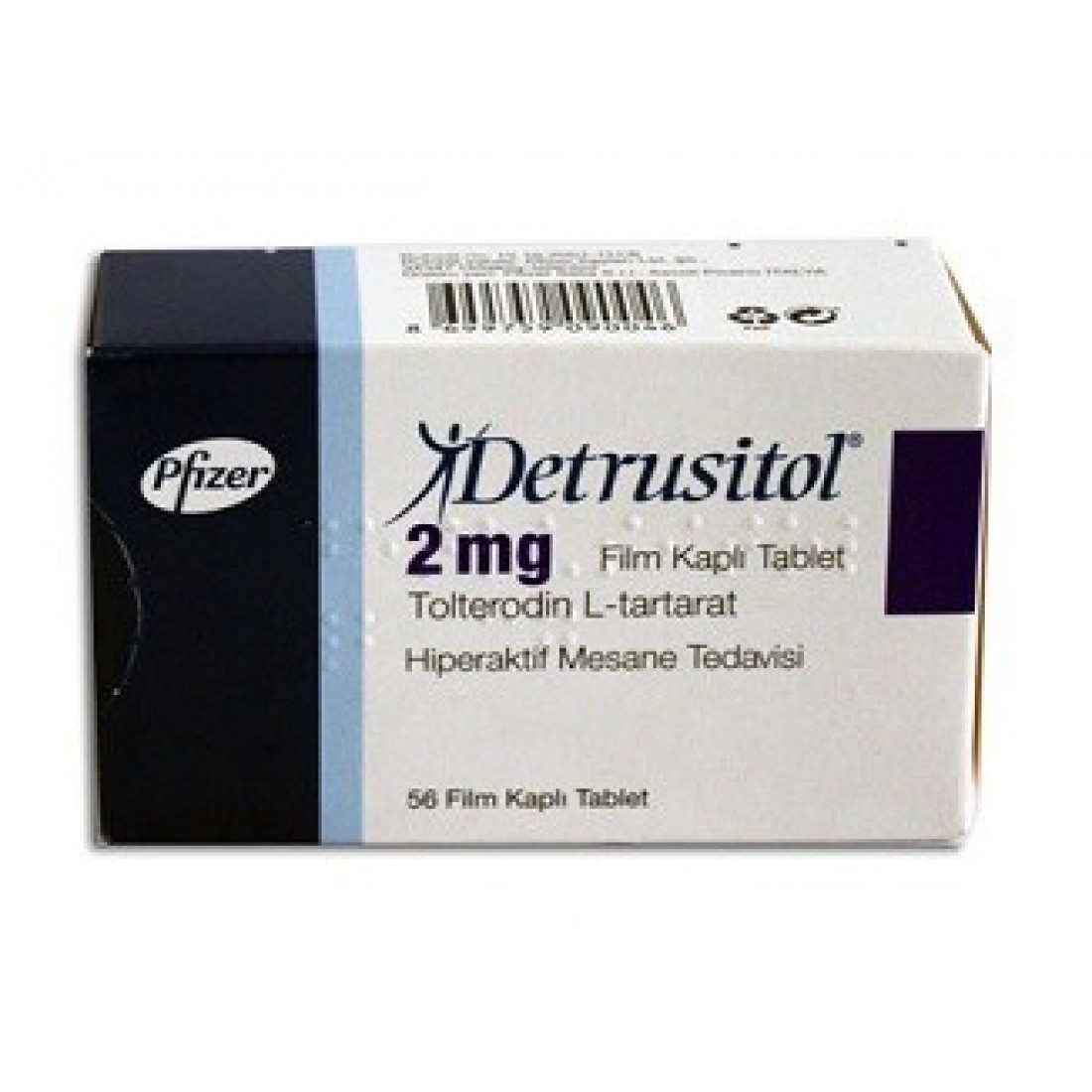 Detrusitol 2mg 56 tabs - Detsu Barring