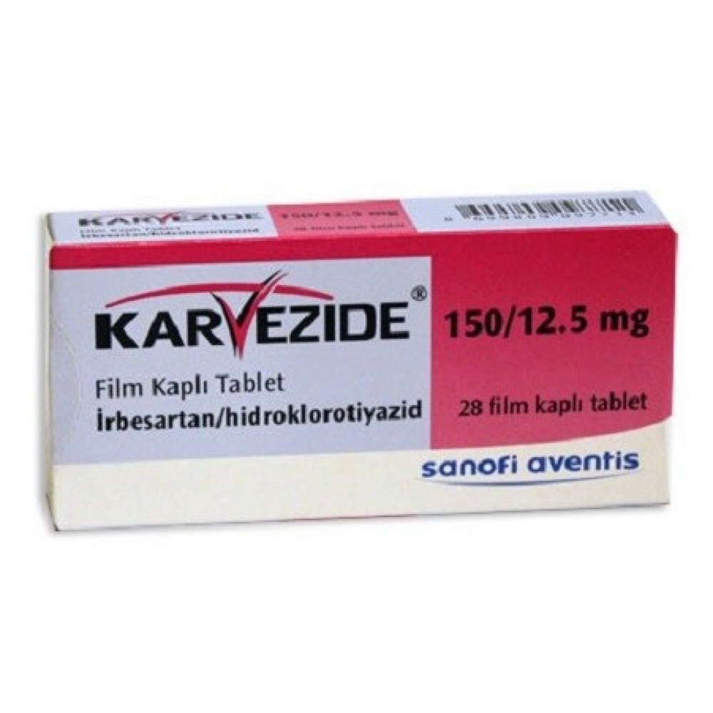 Karvezide 150/12.5 mg 28 tabs - Vezida Necklace