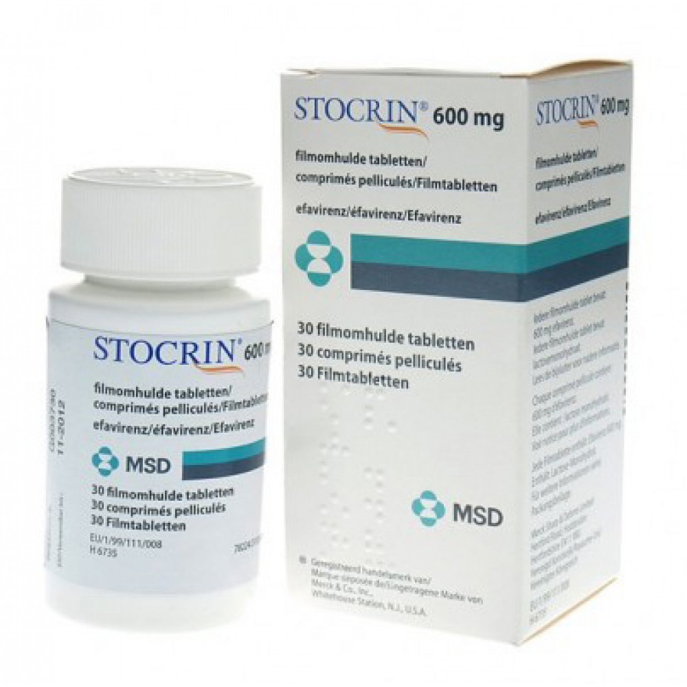 Stocrin (Sustiva) 600 mg 30 tabs - ST Barring