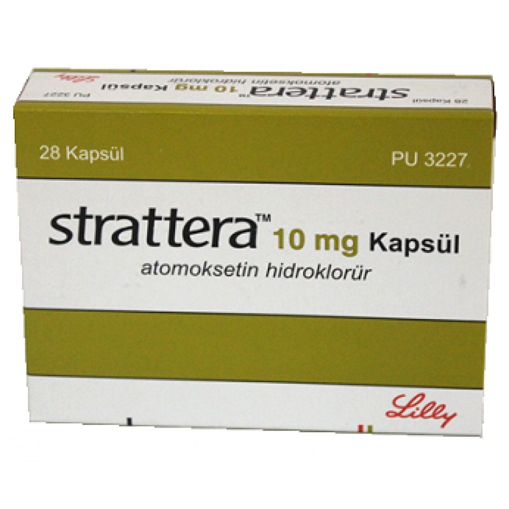 Strattera 10mg 28 caps - Stelle Set