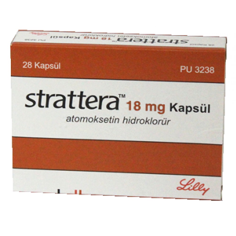 Strattera 18mg 28 caps - Stelle Bracalet